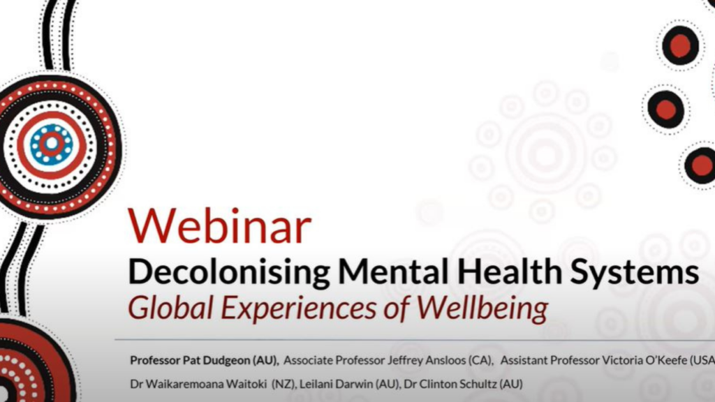 Decolonising mental health systems: Global experiences of wellbeing - Mindgardens